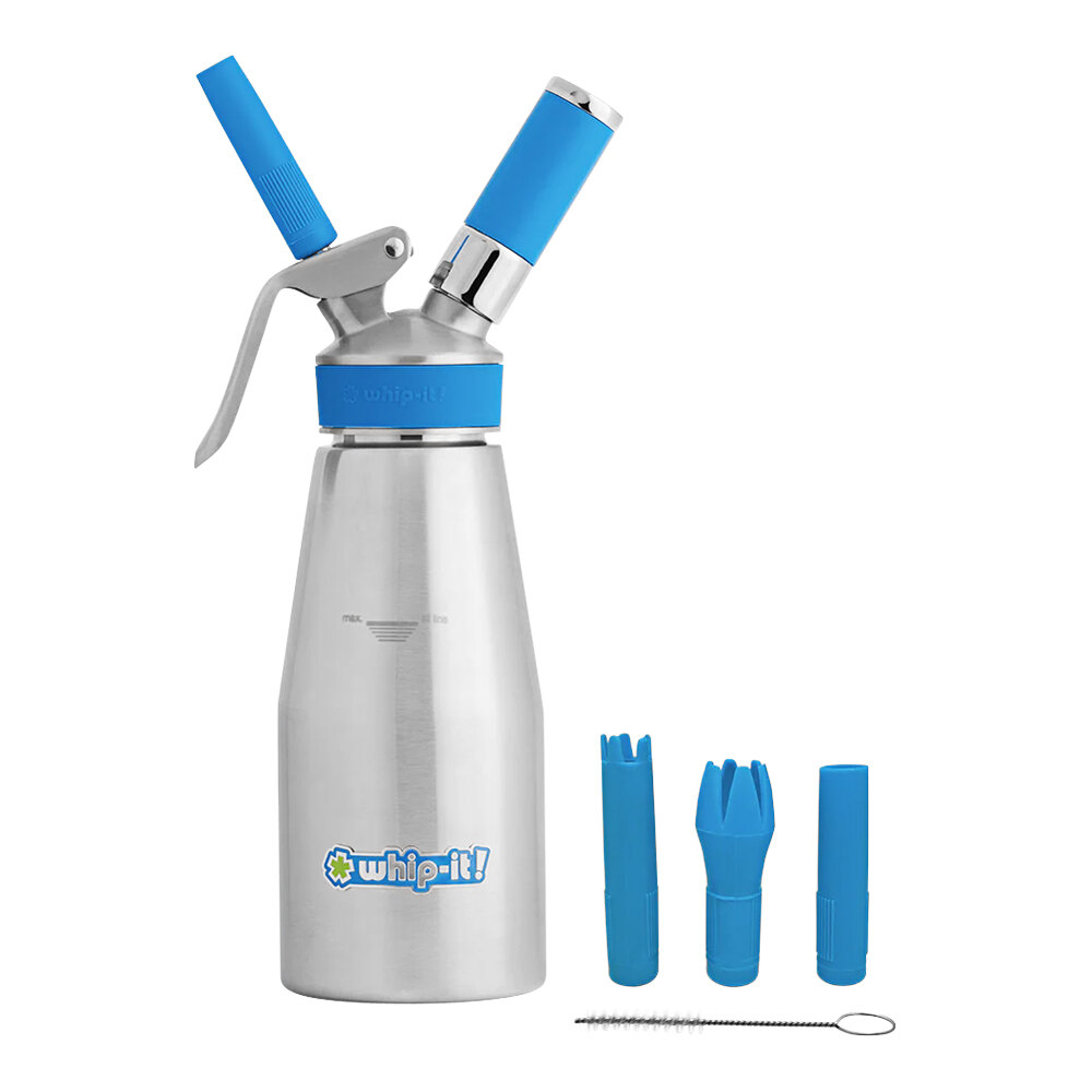 Whip-It Specialist 0.5 Liter Heavy-Duty Stainless Steel Whipper DC-Spec ...