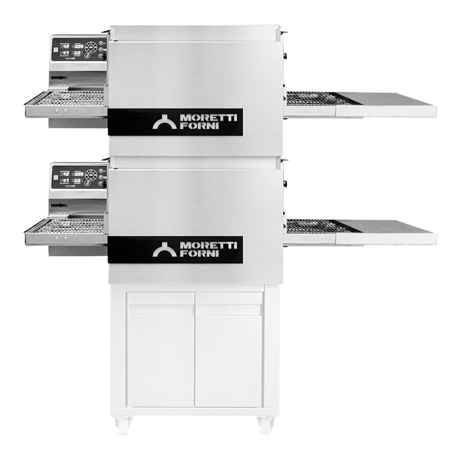 Moretti Forni T64E Electric Ventless Double Stacked Countertop Conveyor ...