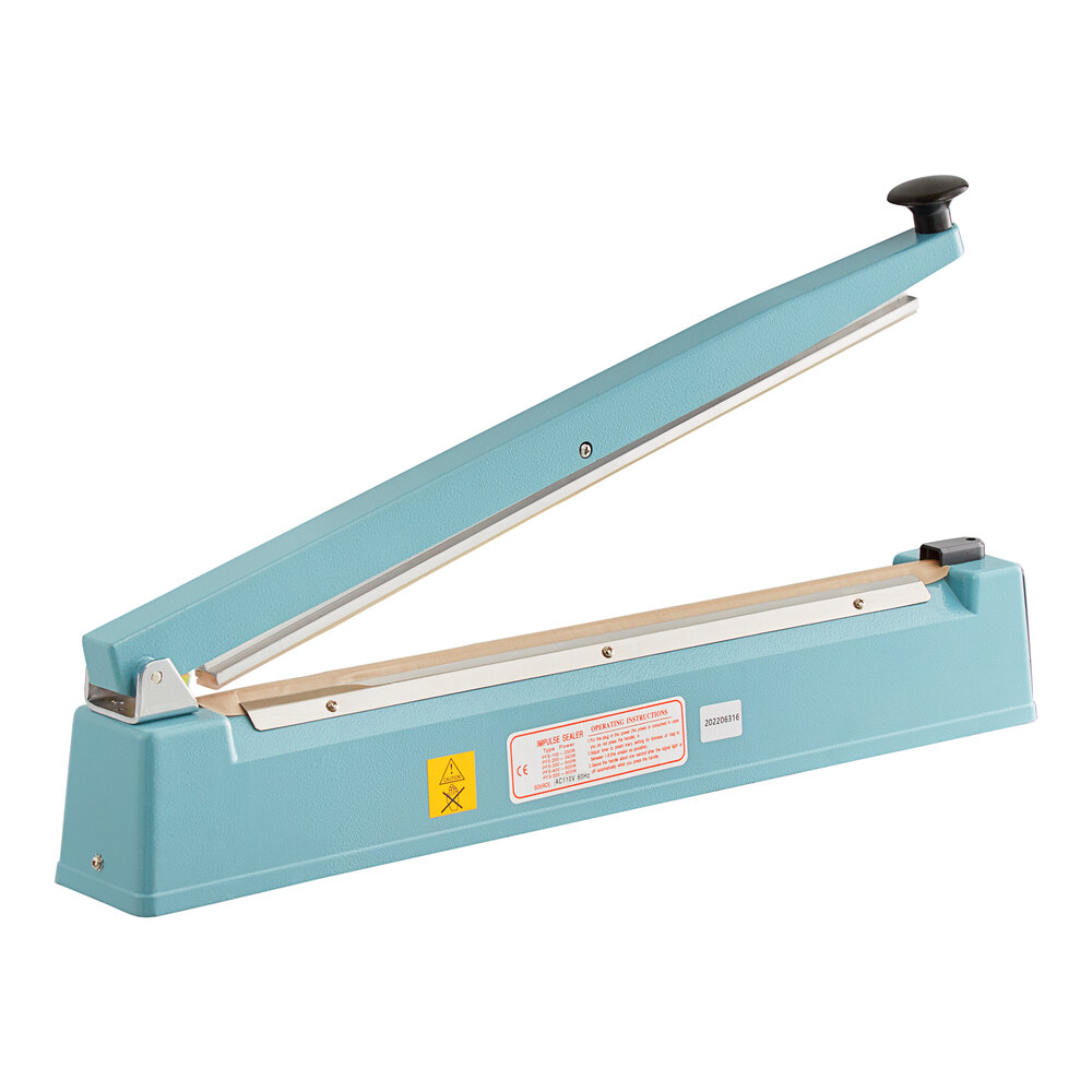 Omcan 20" Manual Impulse Bag Sealer with Timer - 110V