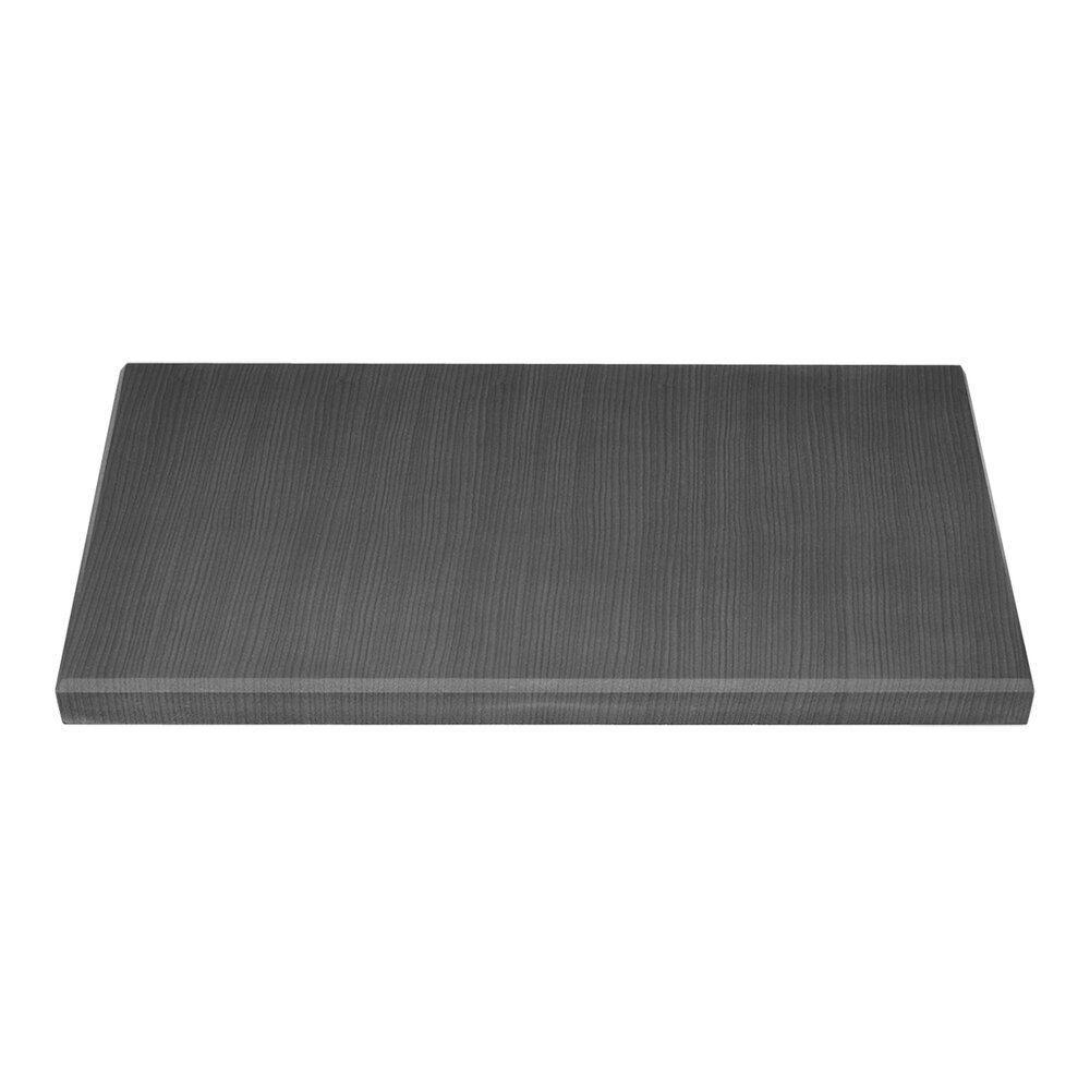Perfect Tables 36" x 36" Outdoor Square Gray Woodgrain Table Top