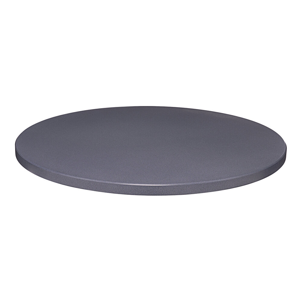 Perfect Tables 36" Indoor Round Smooth Blue Sparkle Table Top