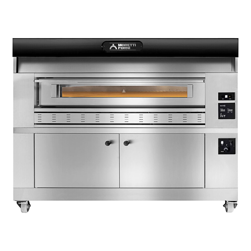 Moretti Forni P150G COMP Natural Gas Single Deck Oven with Proofer ...