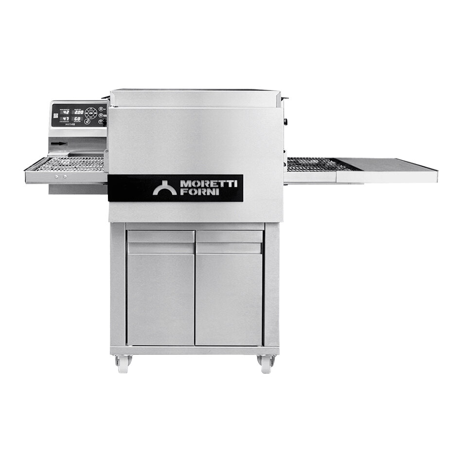 Moretti Forni T64E Ventless Electric Conveyor Oven with Closed Base ...