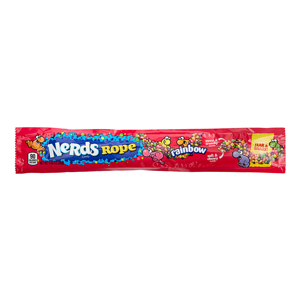 Bulk Nerds Rainbow Rope - 24/Box