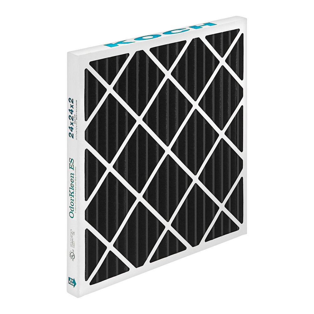 Koch Filter OdorKleen ES 16" x 25" x 4" MERV-8 Extended Surface Carbon ...