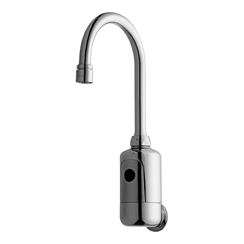 Chicago Faucets 116.204.AB.1T HyTronic 0.5 GPM Wall-Mounted Single ...