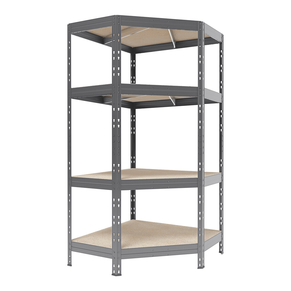 AR Shelving Garage Series 35" x 35" x 71" 4-Shelf Boltless Rivet ...