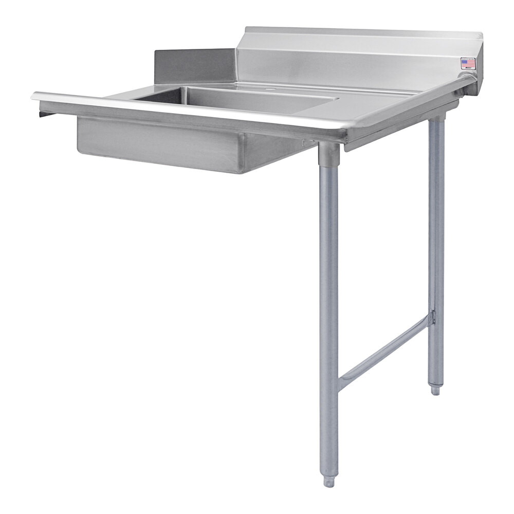 Eagle Group SDTR36143 36" Right Side 14 Gauge 304 Type Stainless Steel ...