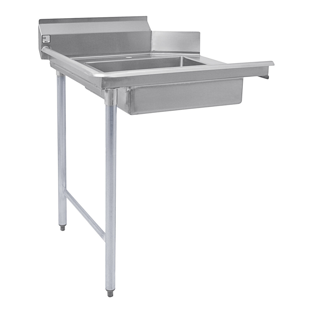 Eagle Group SDTL30163 30" Left Side 16 Gauge 304 Type Stainless Steel ...