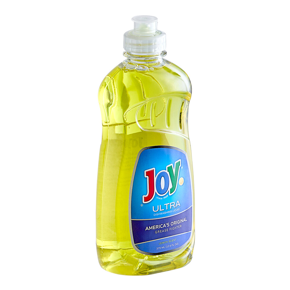 JoySuds Joy Ultra 43600 12.6 oz. Lemon Scented Dishwashing Liquid - 25/Case