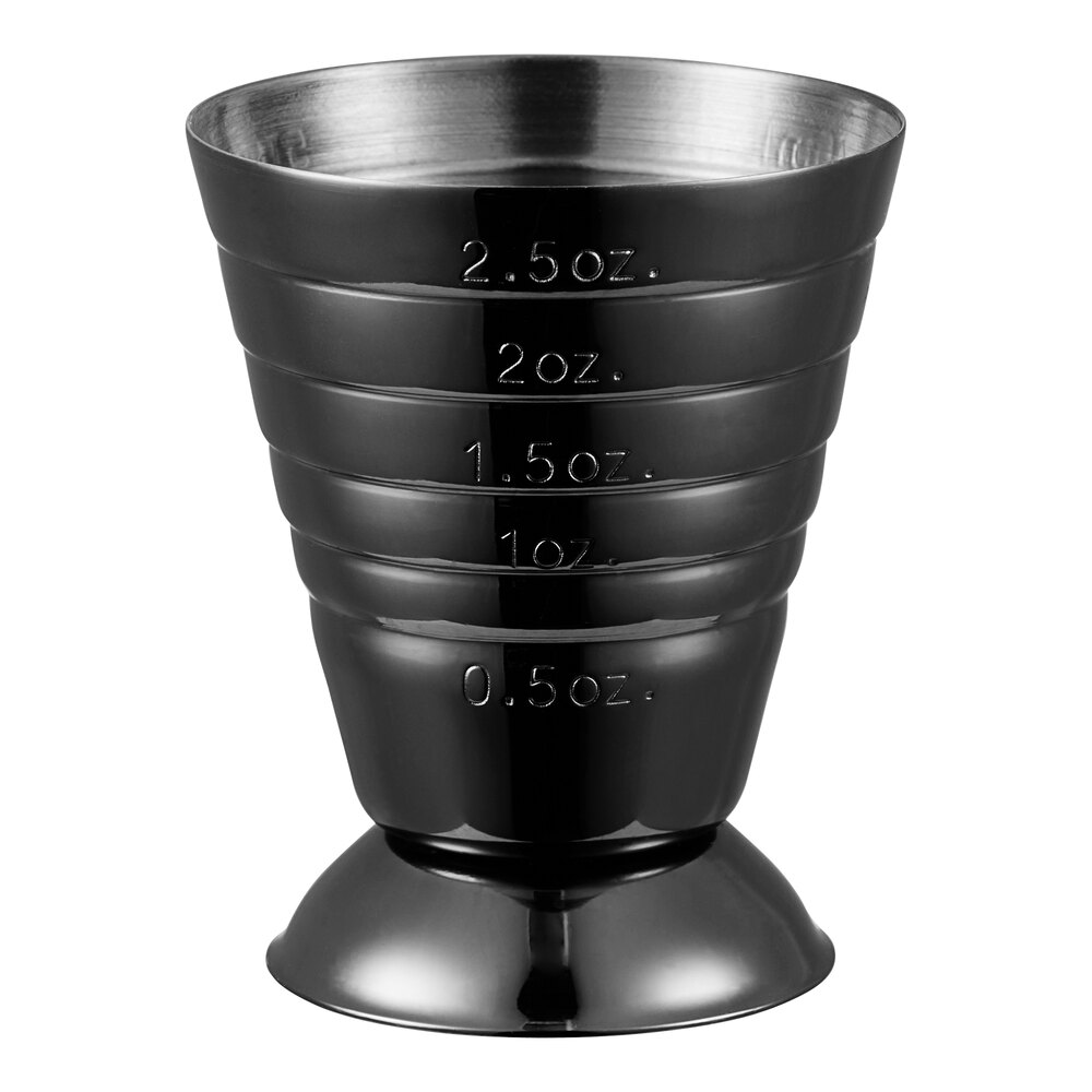 Barfly® 2.5 oz. Black Measuring Jigger M37069BK