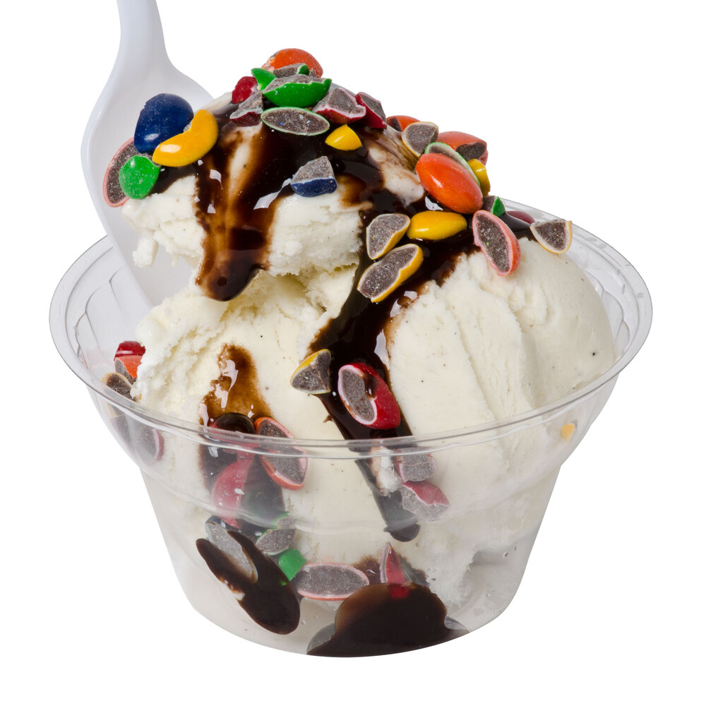 Chopped Cocoa Gems Ice Cream Topping - 10 lb.