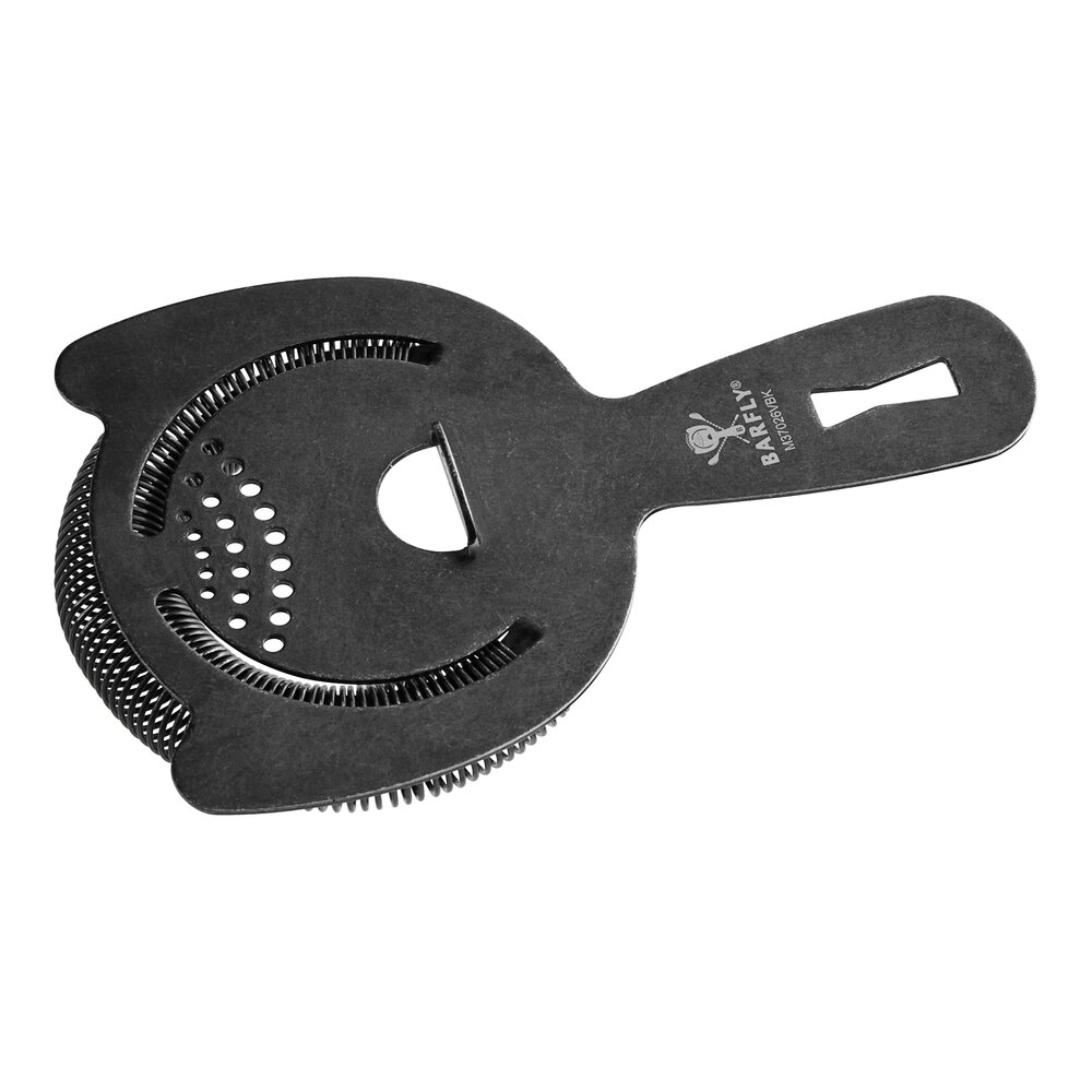 Barfly® Heavy-Duty 6" Vintage Black Hawthorne Strainer M37026VBK