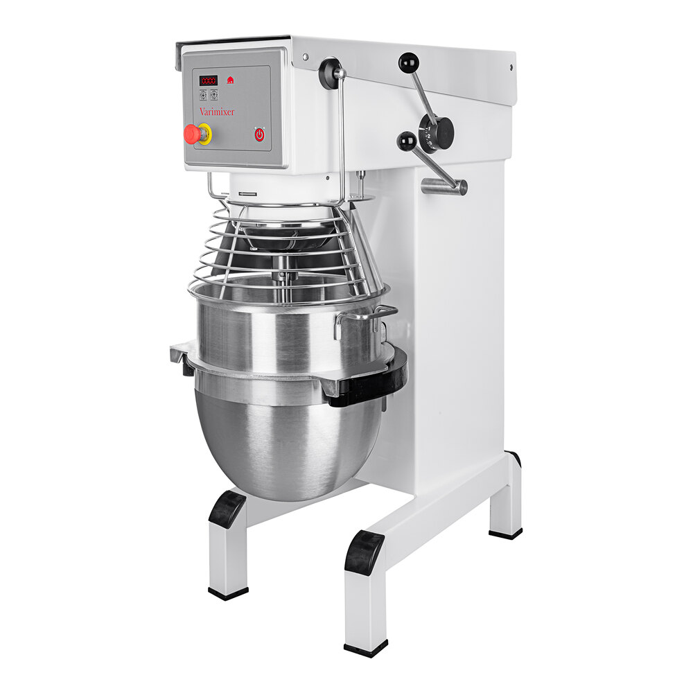 Varimixer V40-3 V-Series 40 Qt. Planetary Floor Mixer with Manual Bowl ...