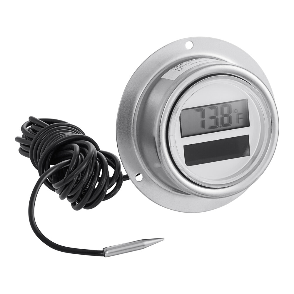 Miljoco 2" Solar Powered Digital Thermometer