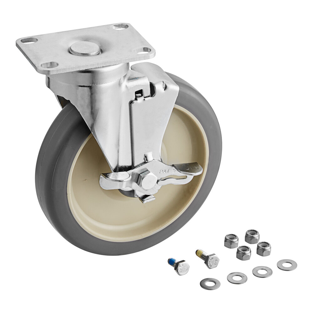 Cambro 60033 6" Swivel Caster with Brake