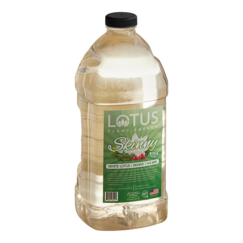Lotus Plant Power Skinny White Lotus 5:1 Energy Concentrate 64 fl. oz.