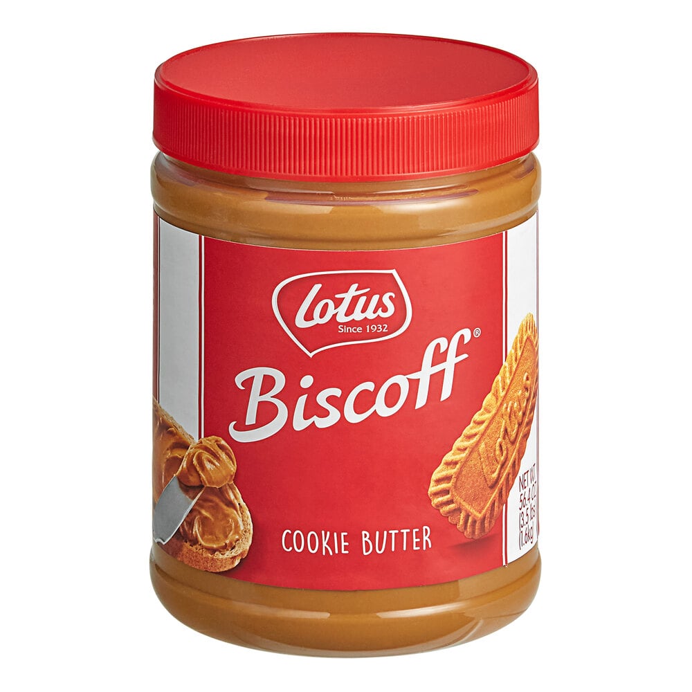 Lotus Biscoff Creamy Cookie Butter Spread 3.5 lb. - 4/Case