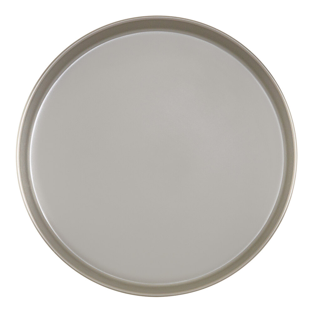 Cal-Mil Hudson 8" Ash Raised Rim Melamine Plate