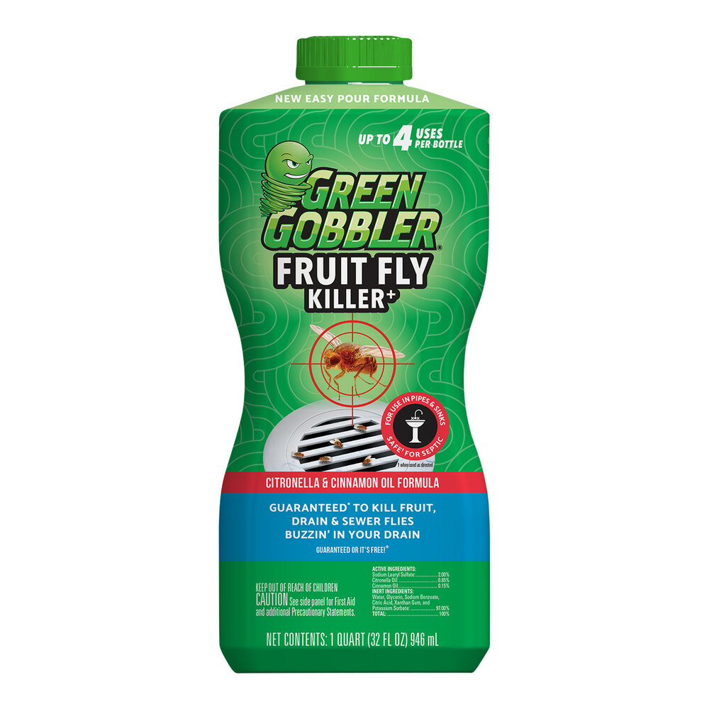 Green Gobbler G8732J 32 oz. Drain Fly Treatment