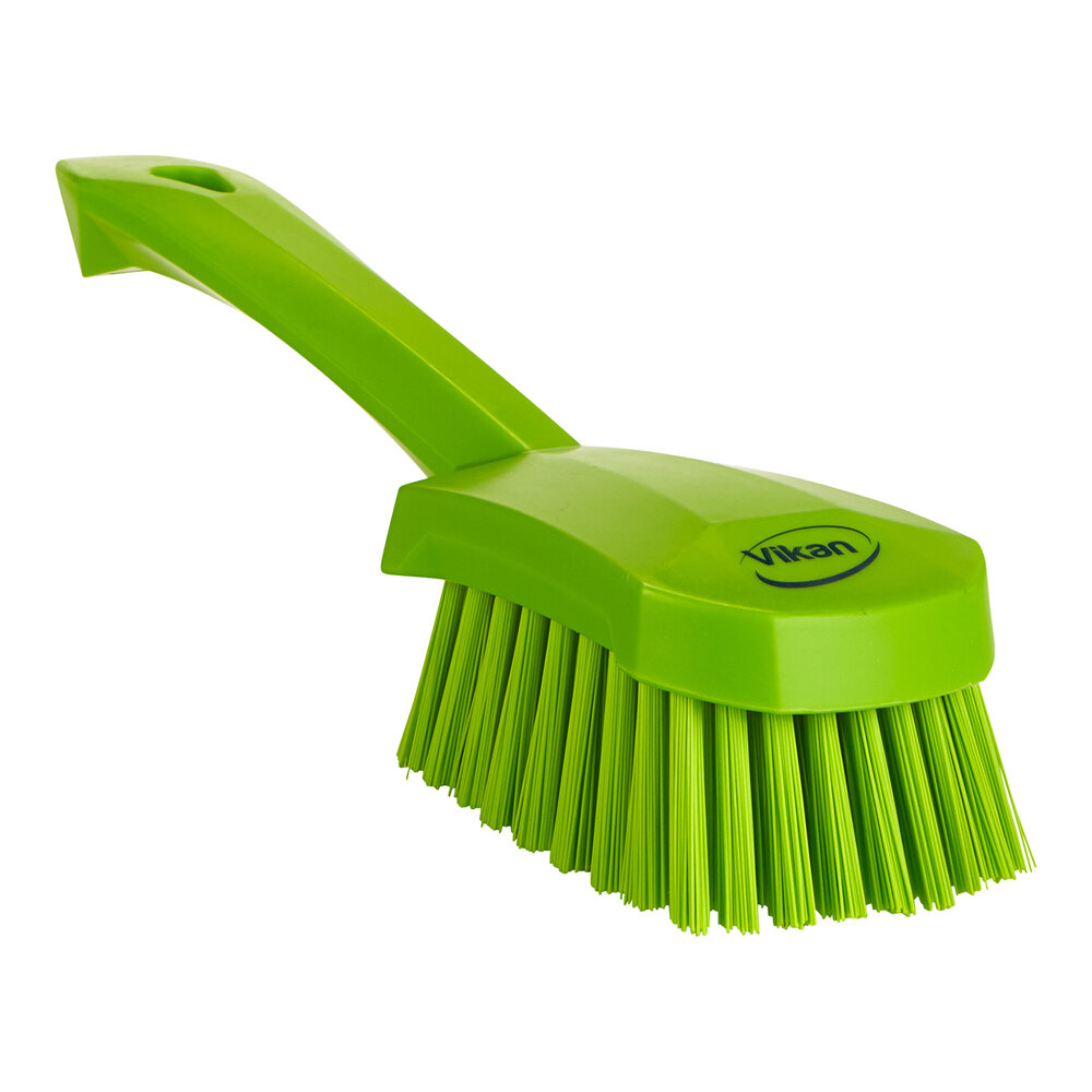 Vikan 419277 10" Lime Washing Brush with Stiff Bristles
