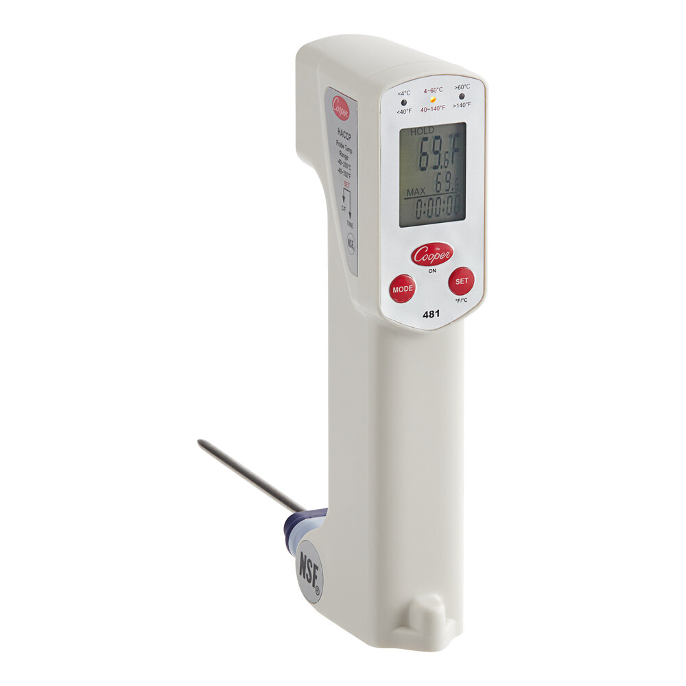 Cooper-Atkins DualTemp2 Digital Infrared Thermometer with Platinum RTD ...
