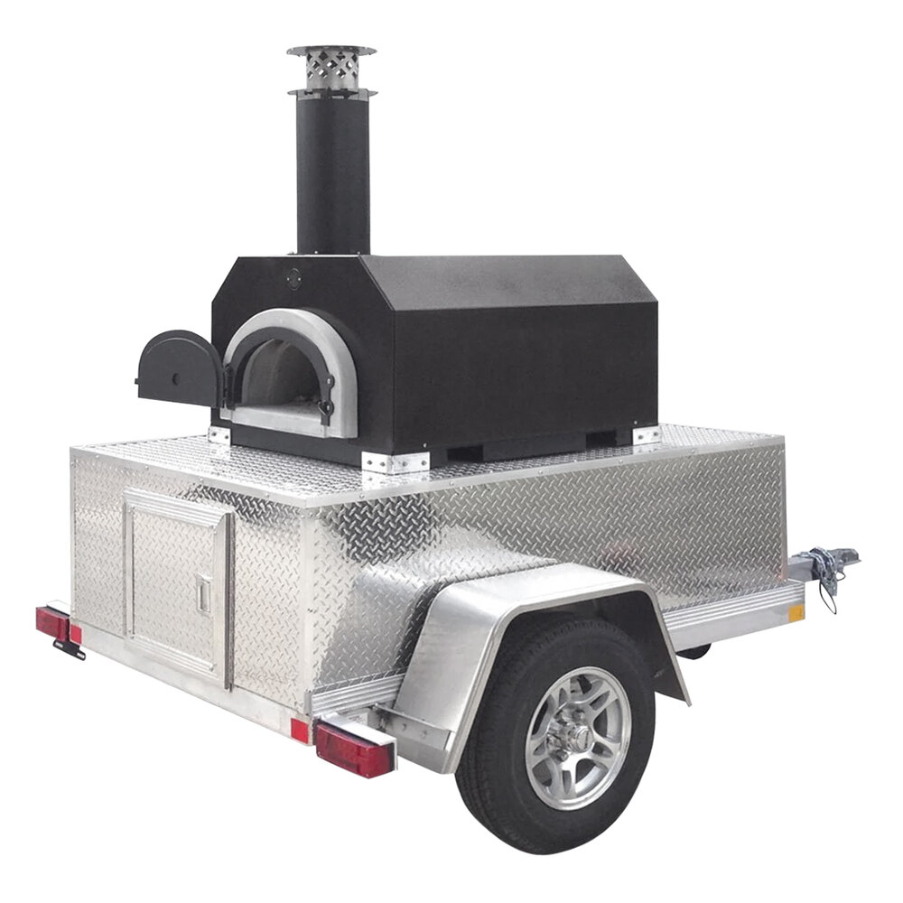 Chicago Brick Oven CBO-O-TAIL-CV Tailgater Copper Vein Mobile Wood ...