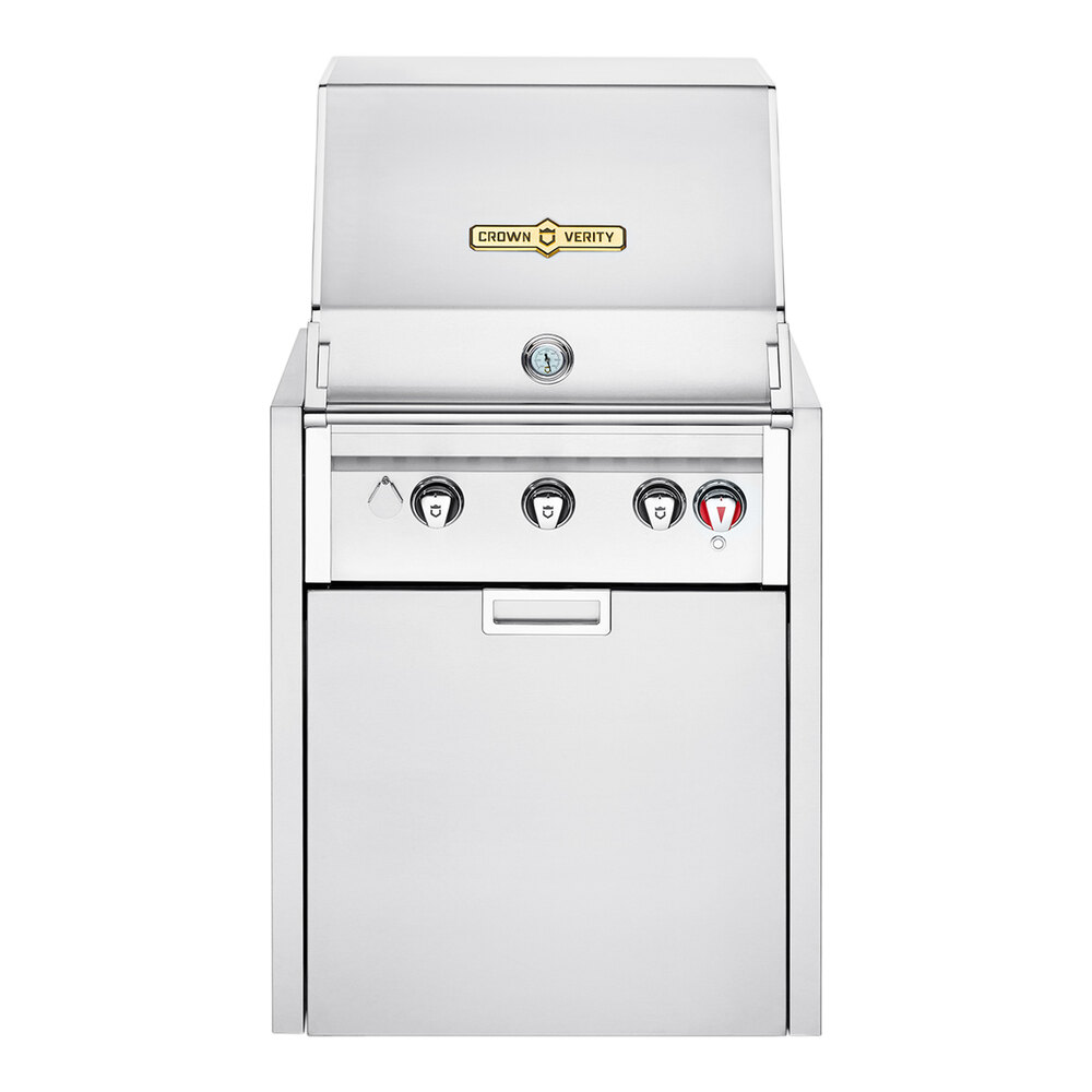 Crown Verity IGM24LP Infinite Series 24" Liquid Propane Modular Grill ...