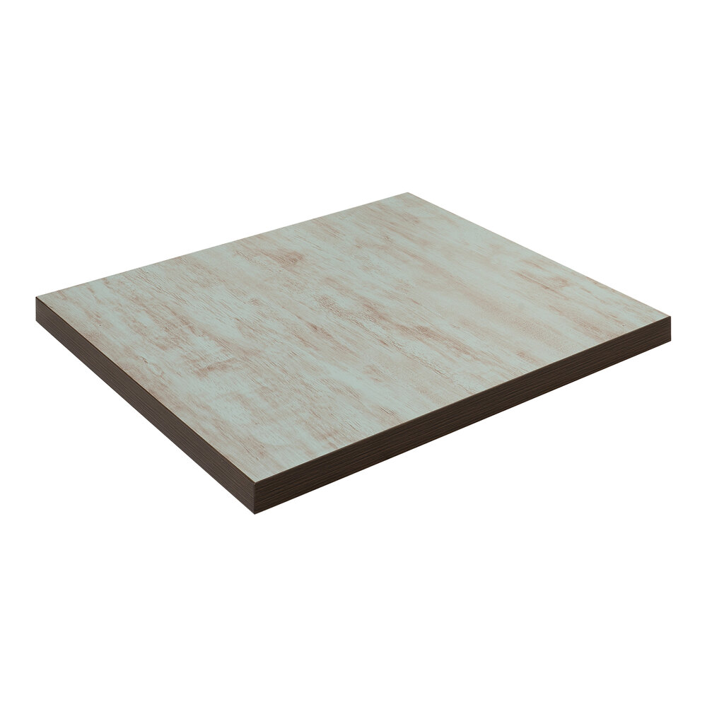 American Tables & Seating 30" Square Double-Sided Laminate Indoor Table ...