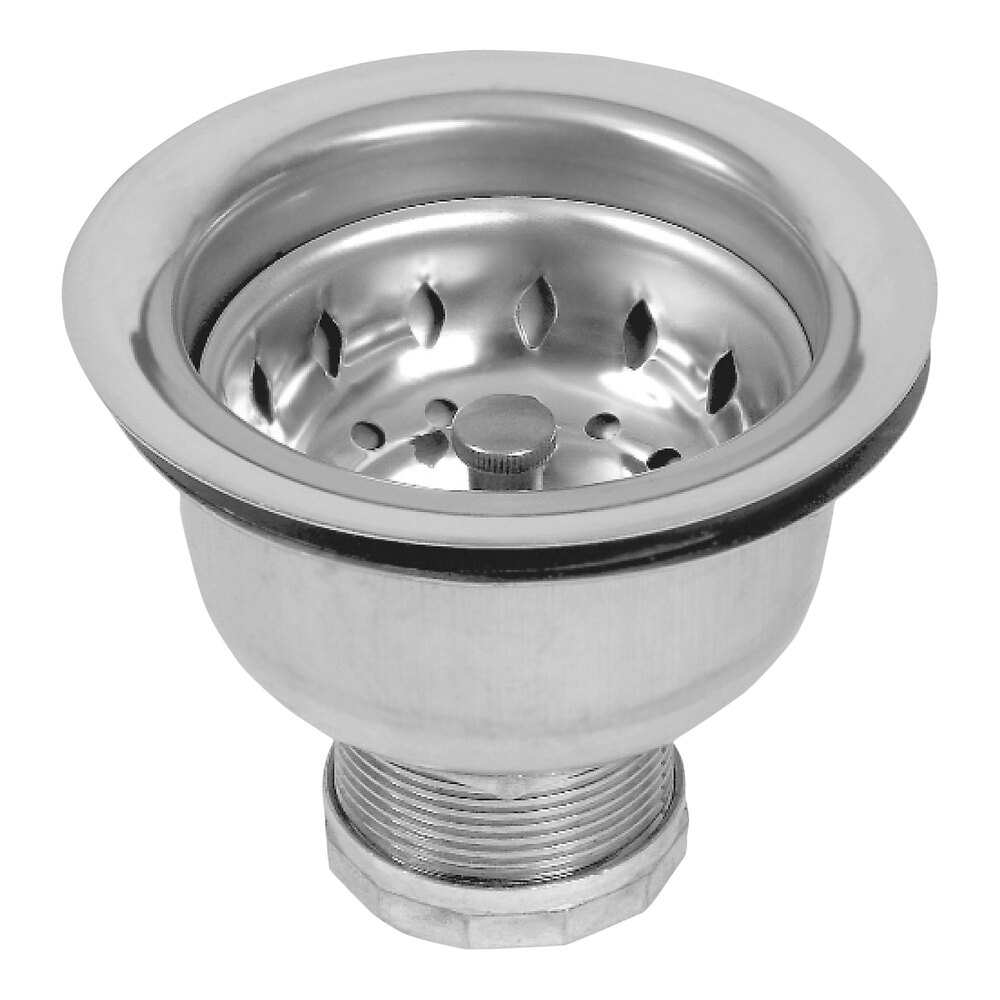 Dearborn by Oatey 3 1/8" Stainless Steel Sink Basket Strainer with ...