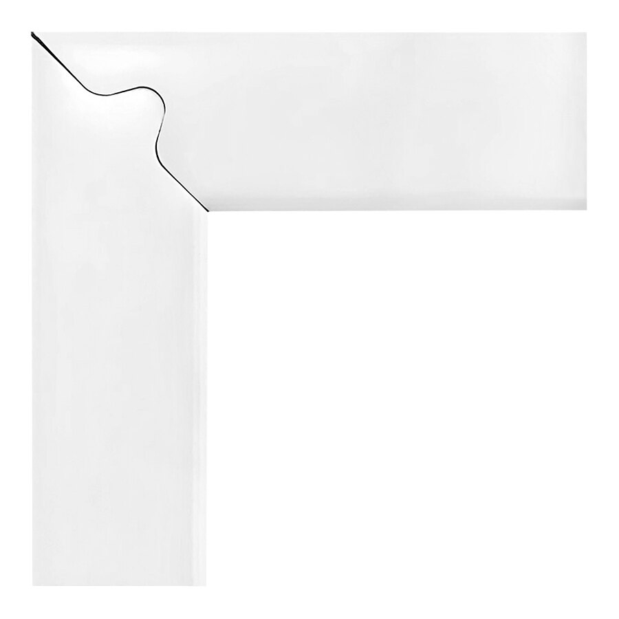 Superior Mark 2" x 6" x 6" White Corner Marking Floor Tape