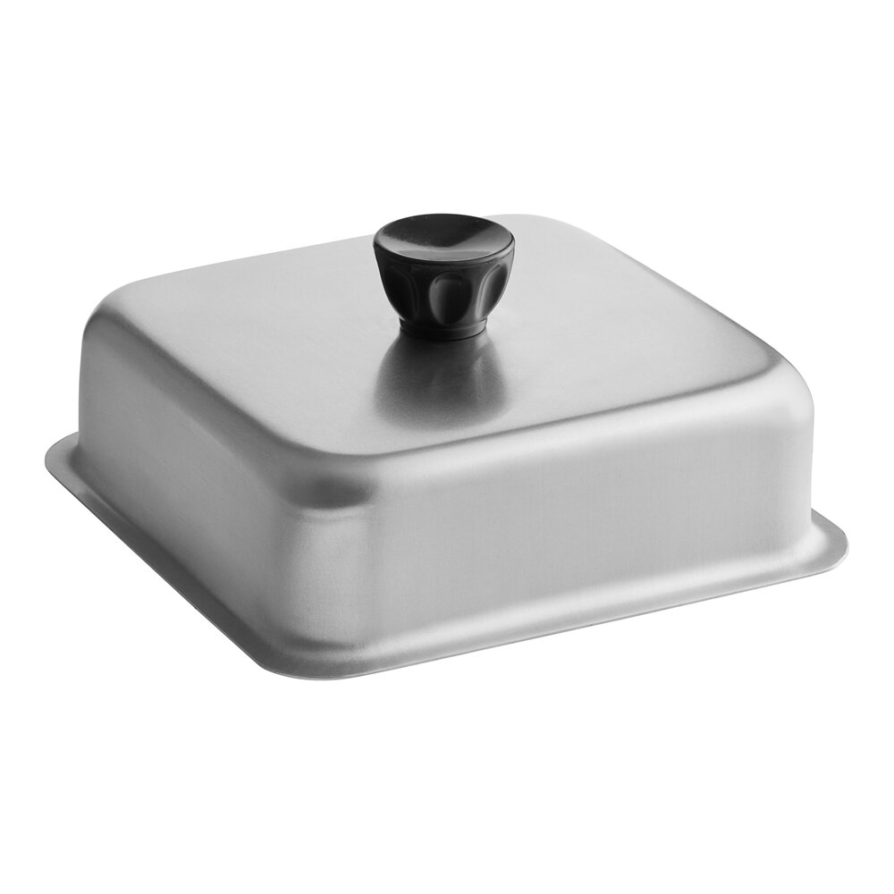 Choice 6" Square Aluminum Basting Cover