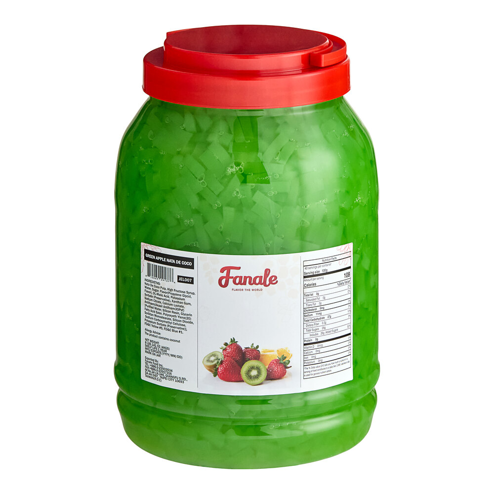 Fanale Green Apple Jelly Topping 8.82 lb.