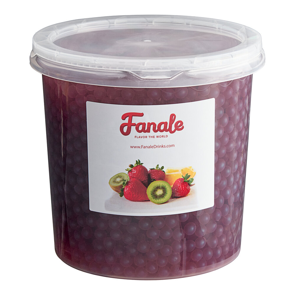 Fanale Raspberry Popping Boba 7.05 lb. - 4/Case