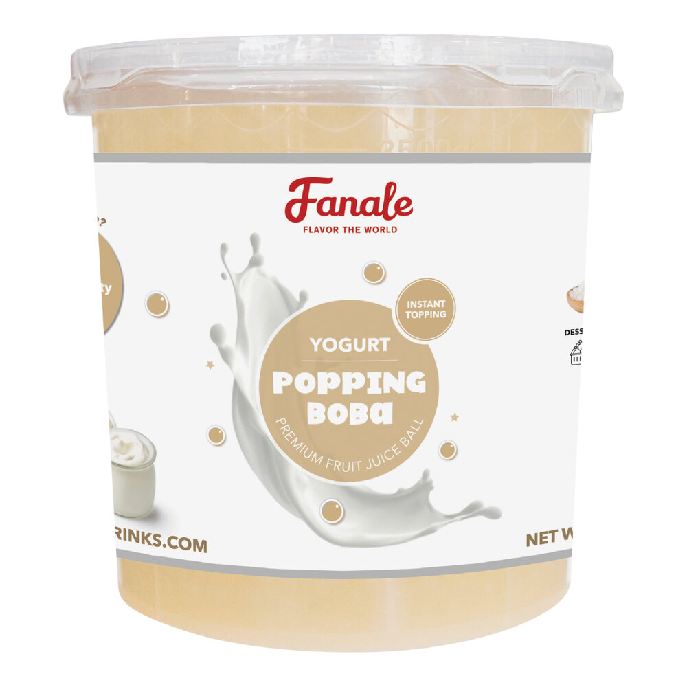 Fanale Yogurt Popping Boba 7.05 lb.