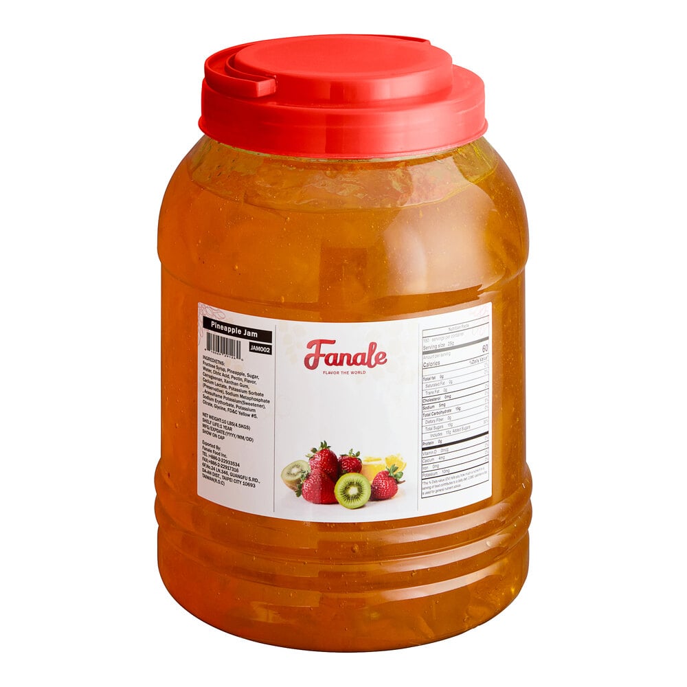 Fanale Pineapple Fruit Jam / Smoothie Paste 9.92 lb.