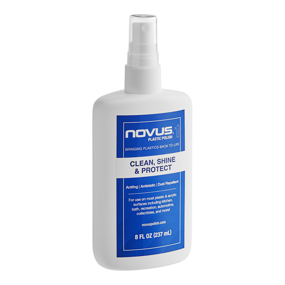 Novus PN-7020 8 oz. Plastic Clean & Shine #1