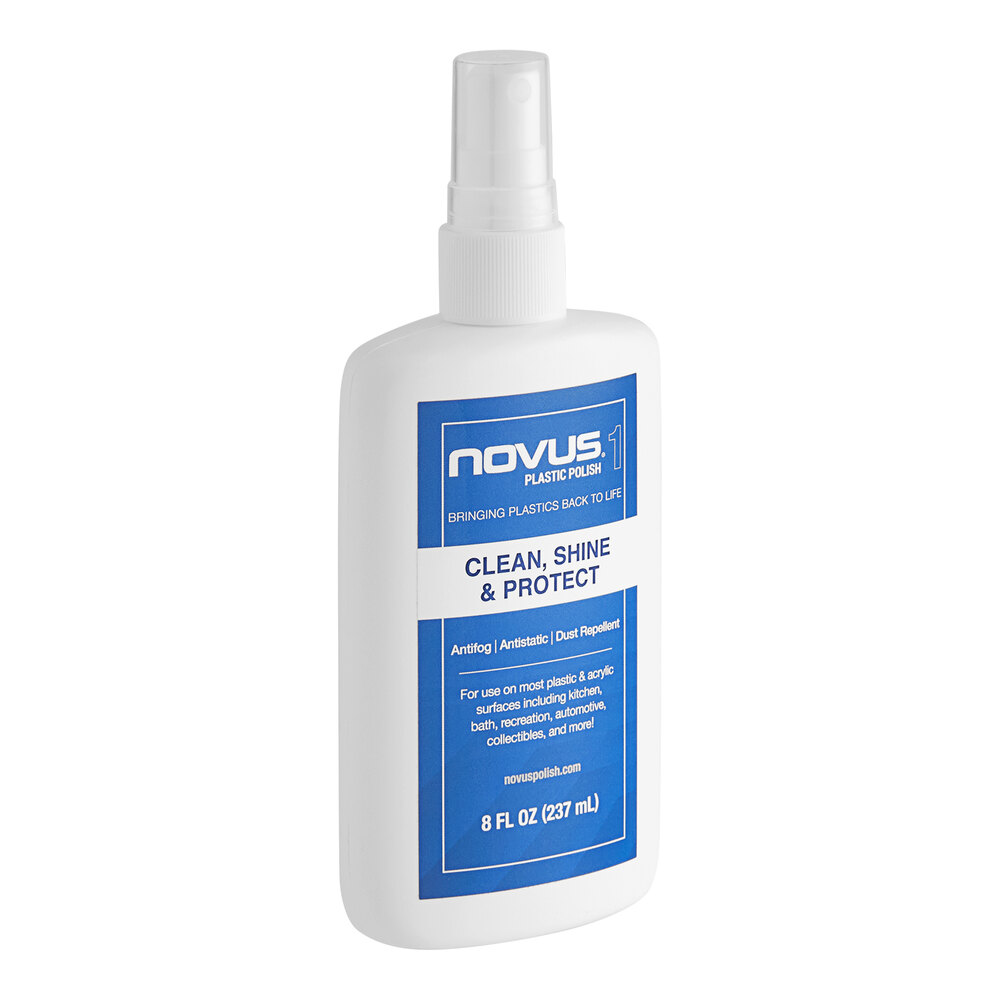 Novus PN-7020 8 oz. Plastic Clean & Shine #1