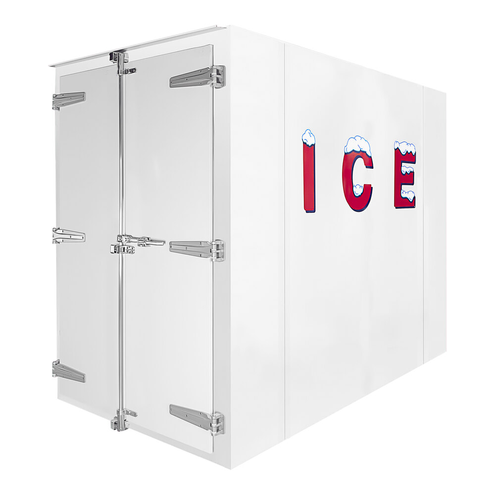 Leer 5X10AD 5' x 10' Auto Defrost Cooler / Freezer / Ice Transport with ...