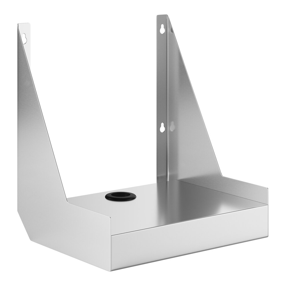 Regency Spec Line 12" Stainless Steel Underbar Blender Shelf