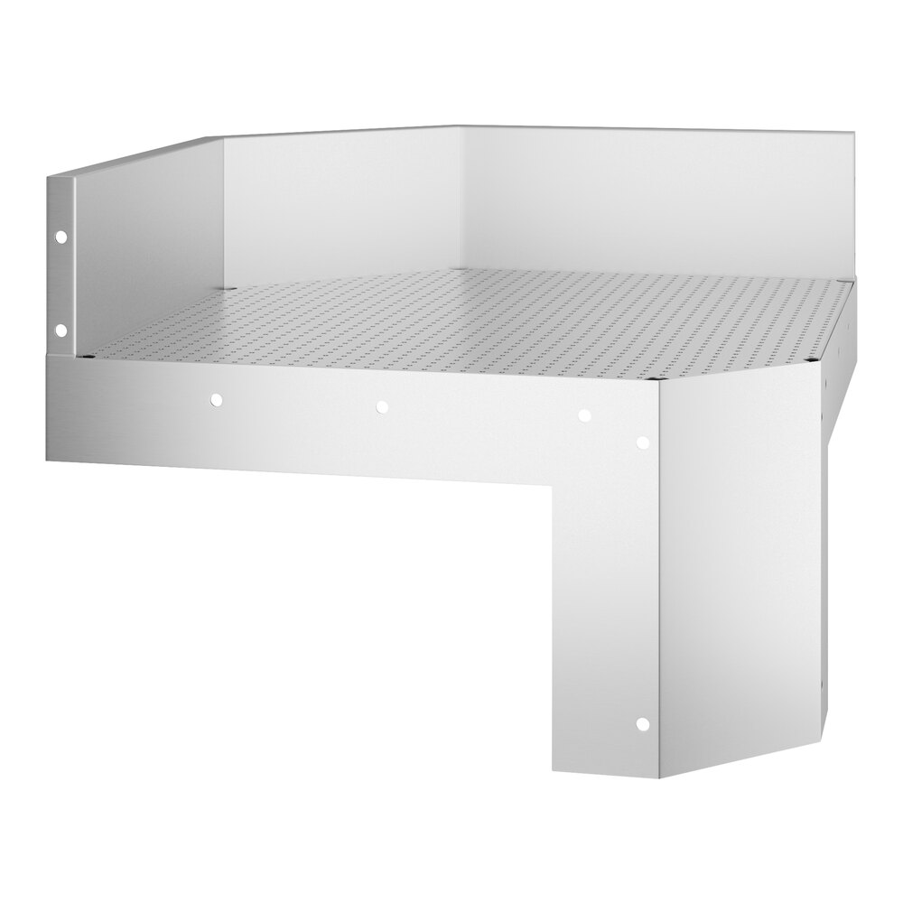 Regency Spec Line 24" x 24" 90-Degree Angle Inside Corner Underbar Filler