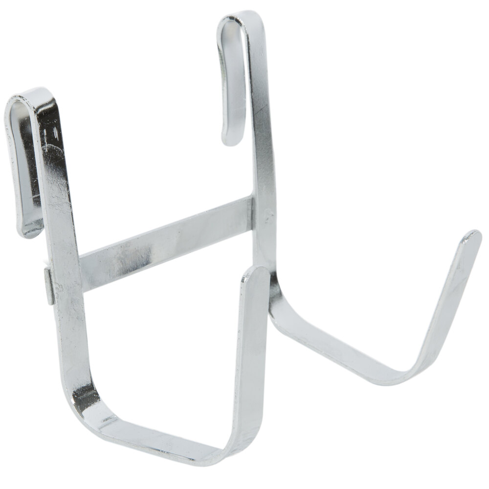 Metro HK26C Chrome Double Large Snap-On Hook - 2" x 3 7/16"