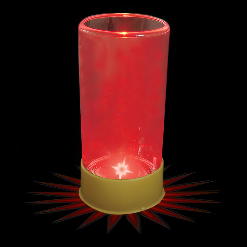 1.5 oz. Customizable Plastic Shotgun Shell Shot Cup with Red LED Light ...