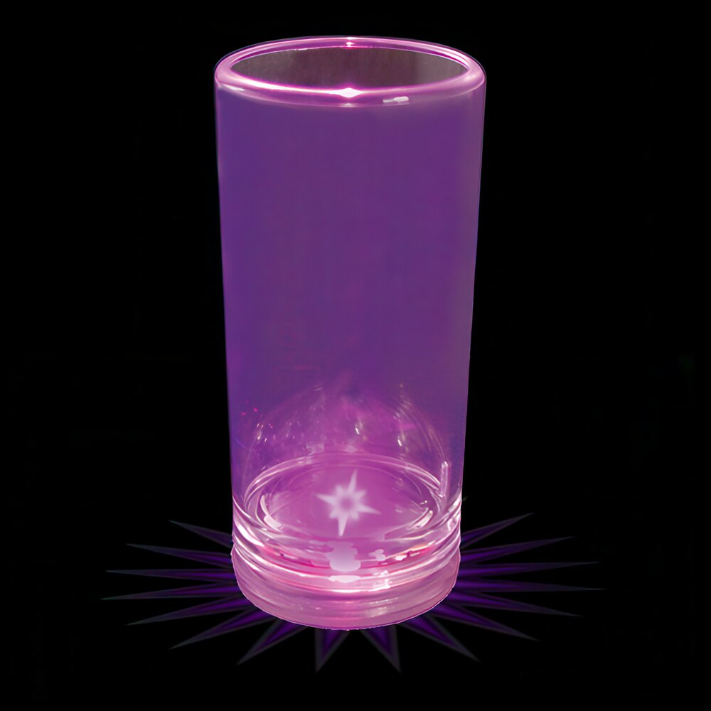 1.5 oz. Customizable Plastic Champagne Shooter with Purple LED Light ...