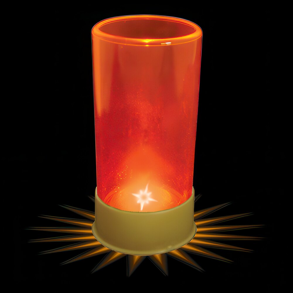 1.5 oz. Customizable Plastic Shotgun Shell Shot Cup with Orange LED ...