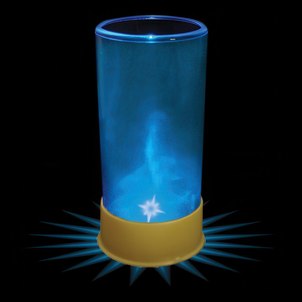 1.5 oz. Customizable Plastic Shotgun Shell Shot Cup with Blue LED Light ...