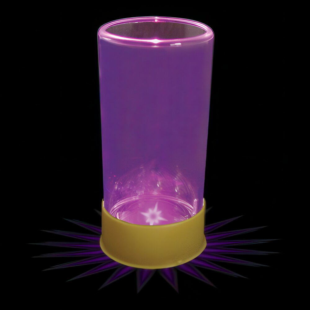 1.5 oz. Customizable Plastic Shotgun Shell Shot Cup with Purple LED ...