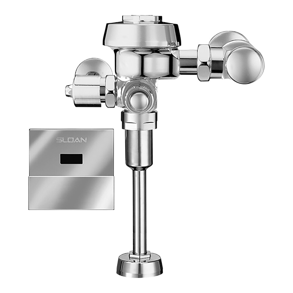 Sloan 3452642 Royal Hardwired Chrome Single Flush Exposed Sensor ...