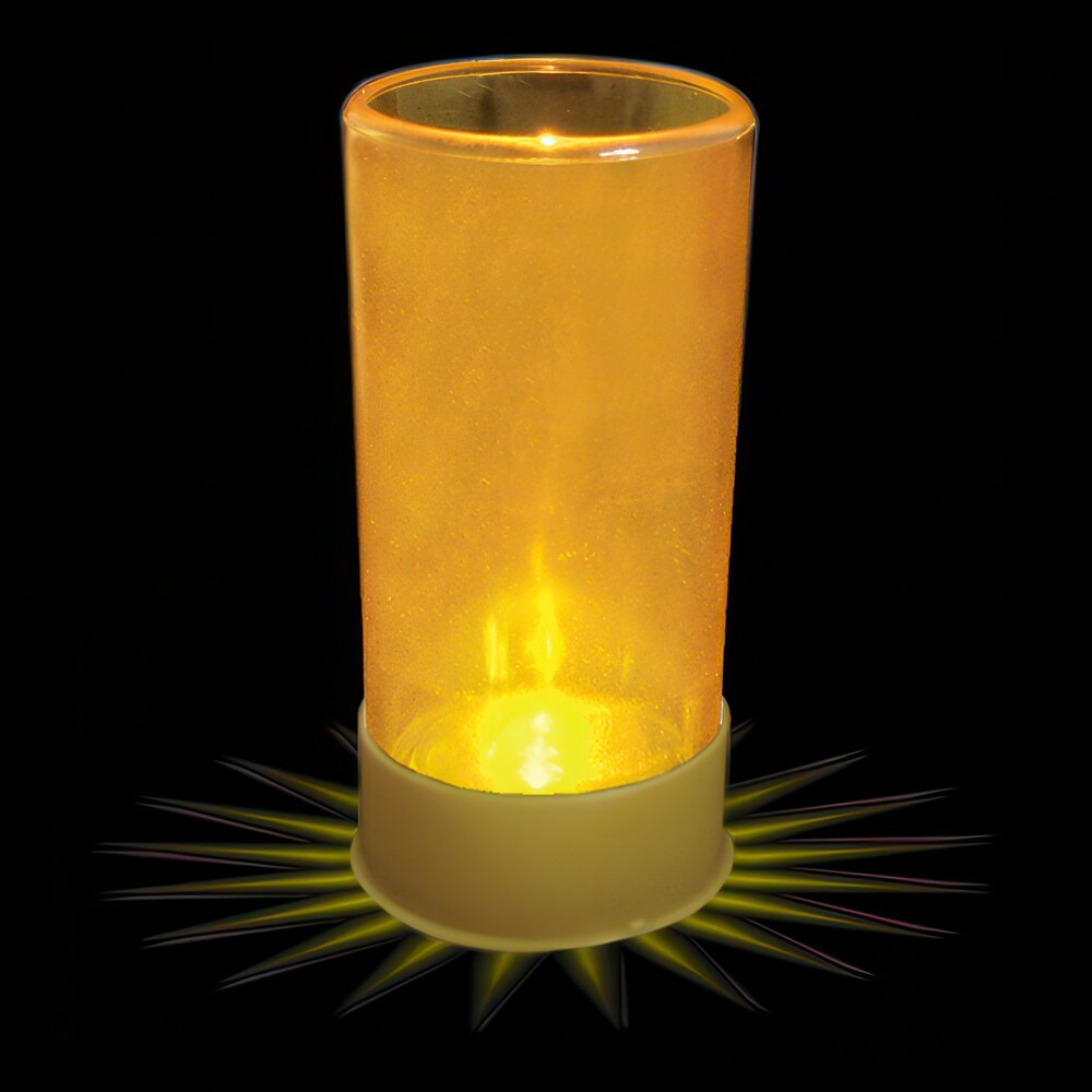 1.5 oz. Customizable Plastic Shotgun Shell Shot Cup with Yellow LED ...