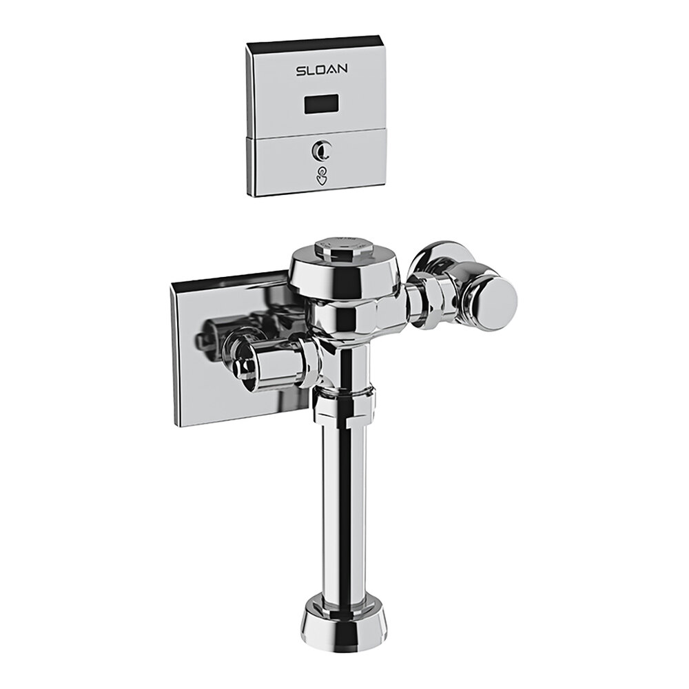 Sloan 3450047 Royal Hardwired Chrome Single Flush Exposed Sensor ...